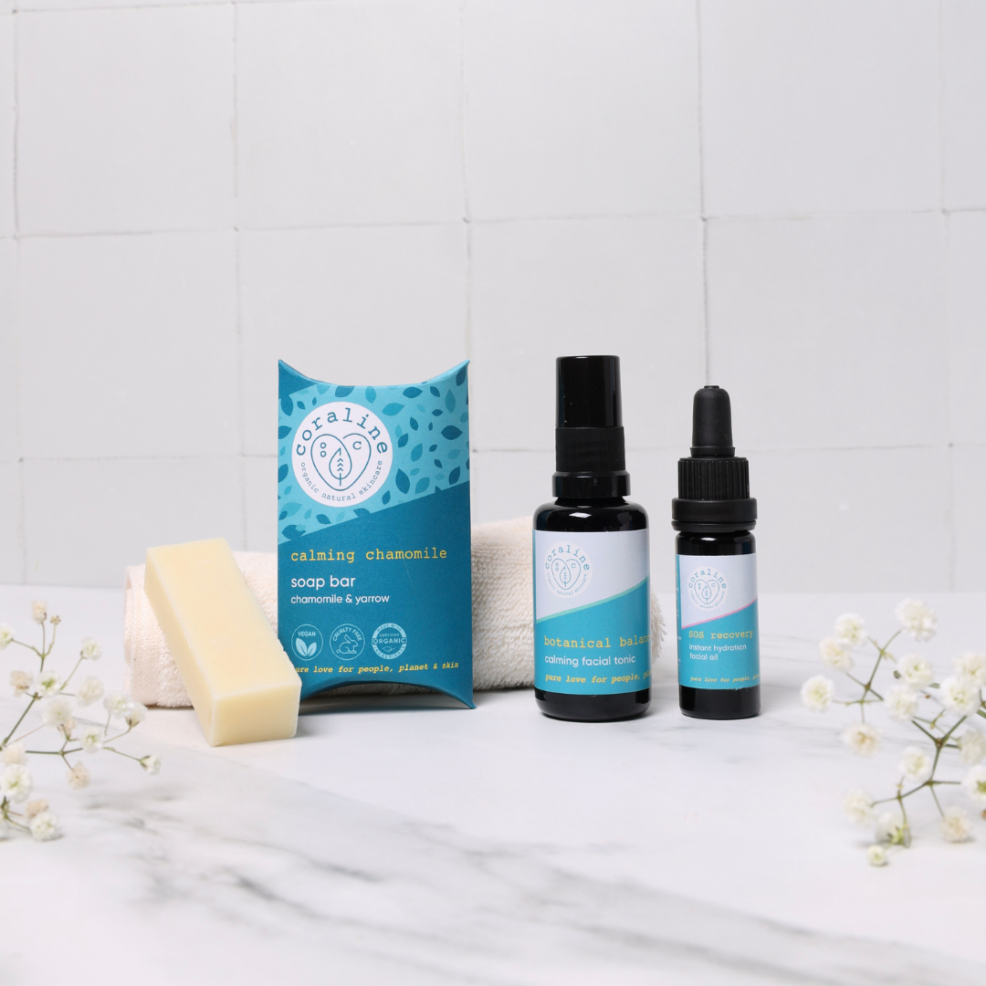 Miracle Worker - 3-Step Sensitive Skincare Routine | Coraline Skincare